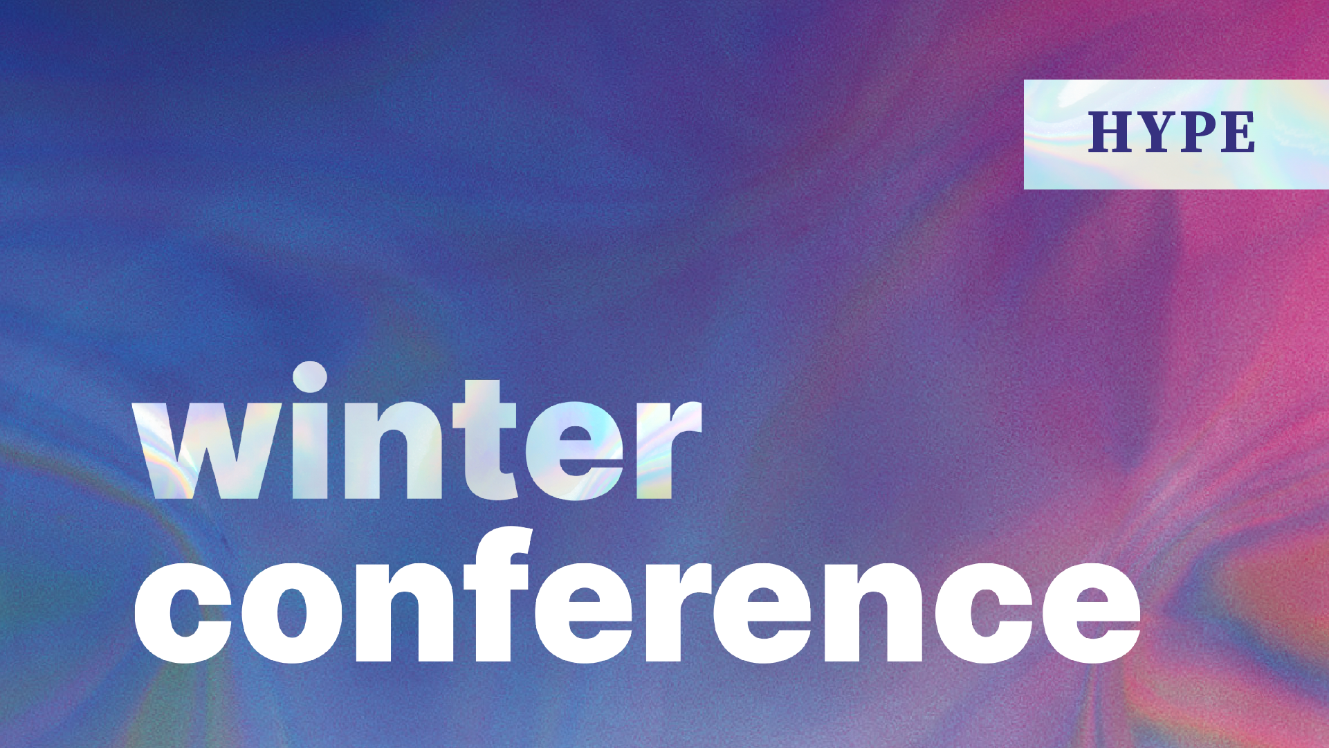 Promo - Winter Conference